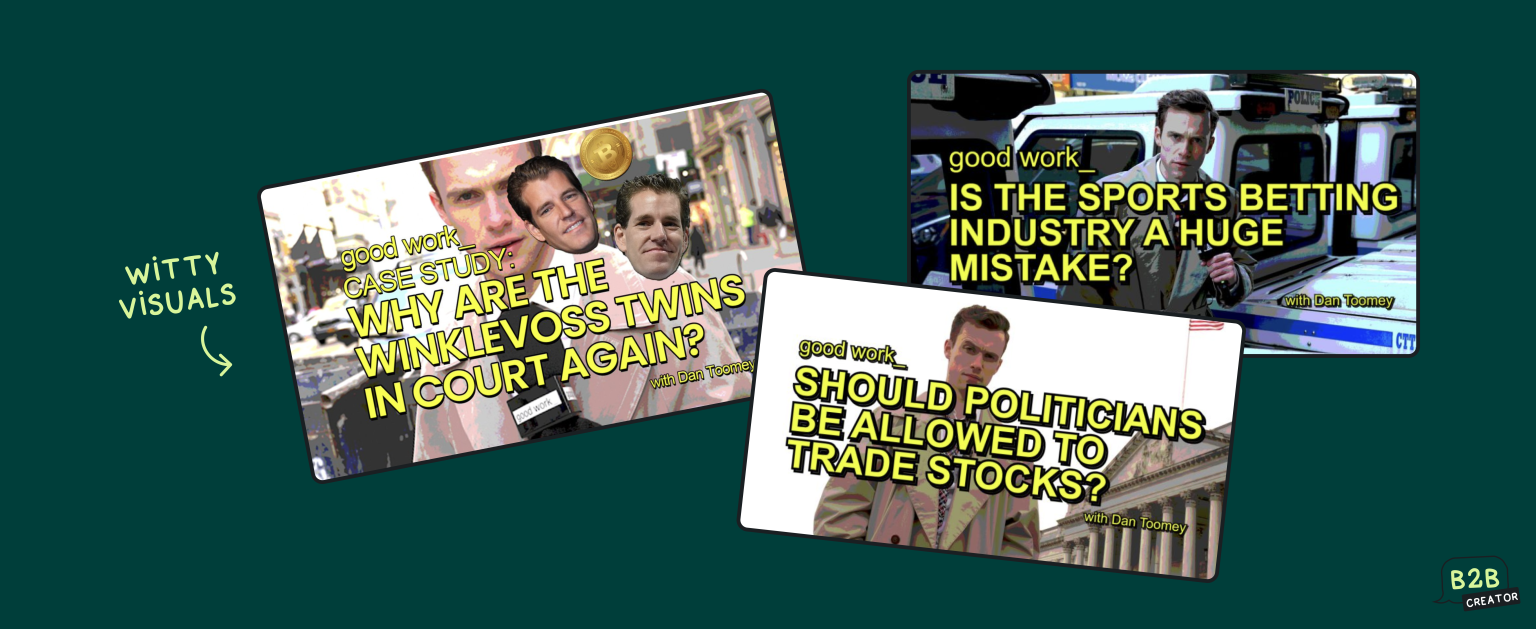 The Morning Brew's brilliant B2B Creator